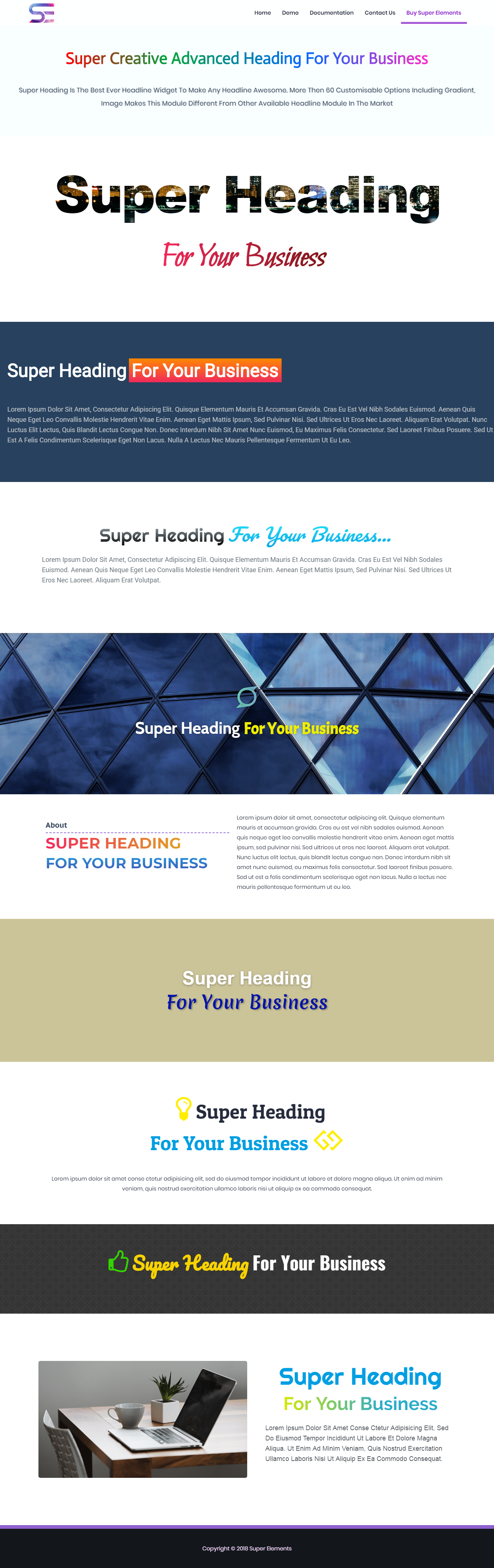 Super Elements - Addons for Elementor by themerevealed | CodeCanyon